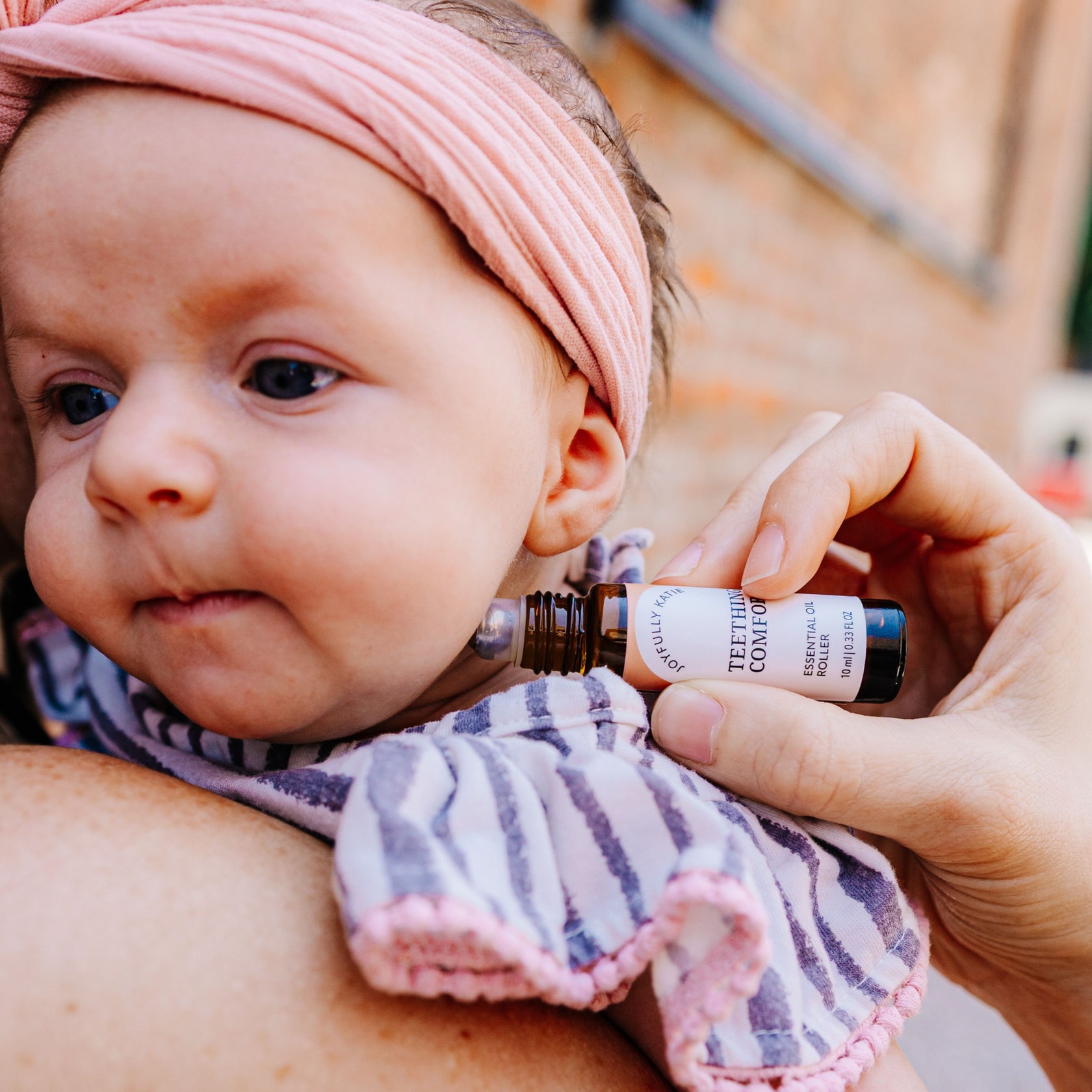 Teething Comfort Essential Oil Roller – Joyfully Katie